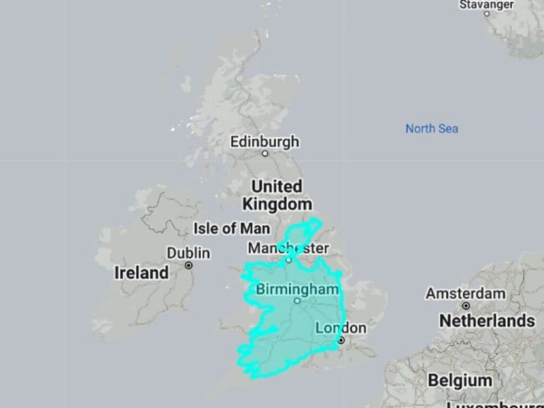 Exactly How Big is Ireland? And How Does It Compare to Other Countries?